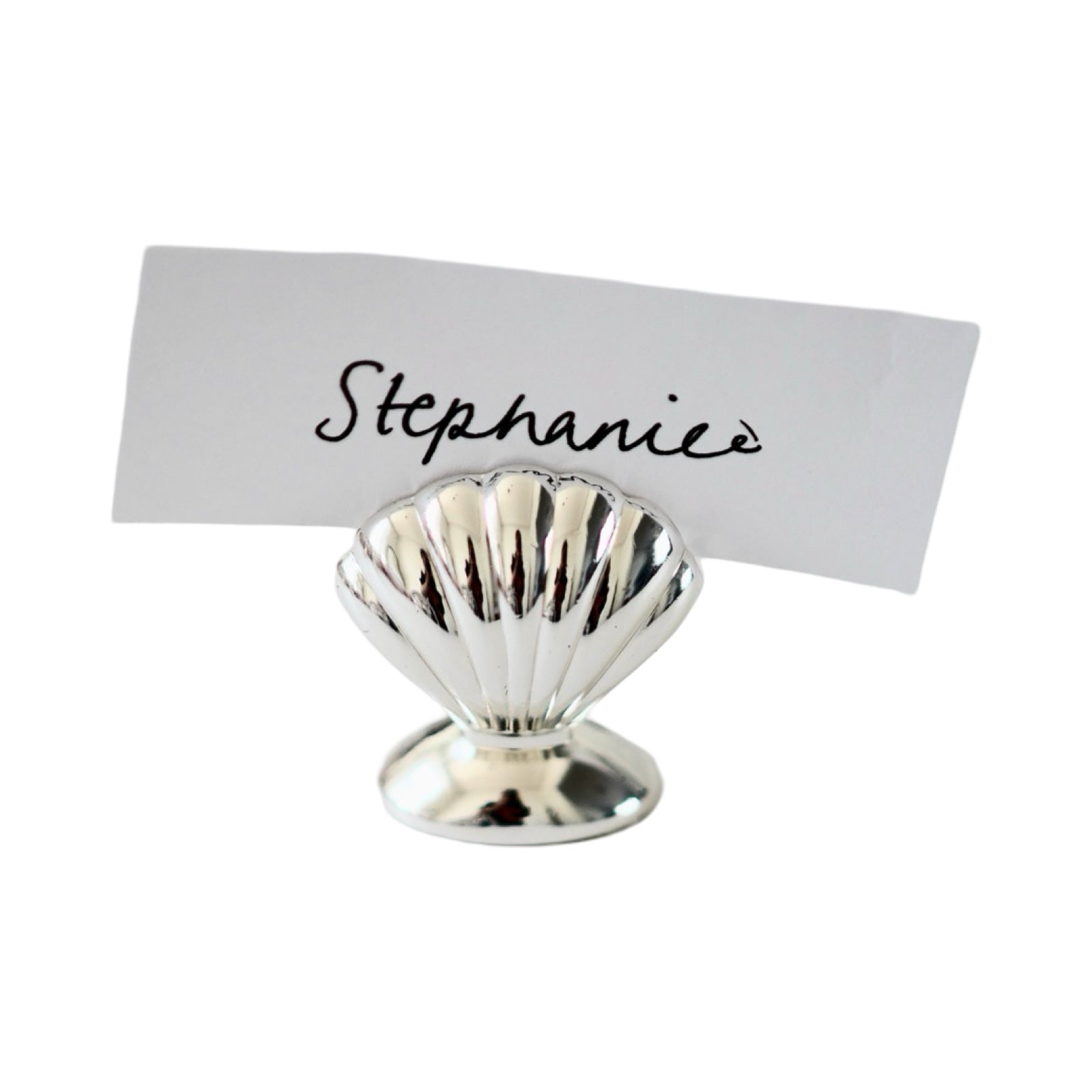 Shell Place Card Holder Set of Four