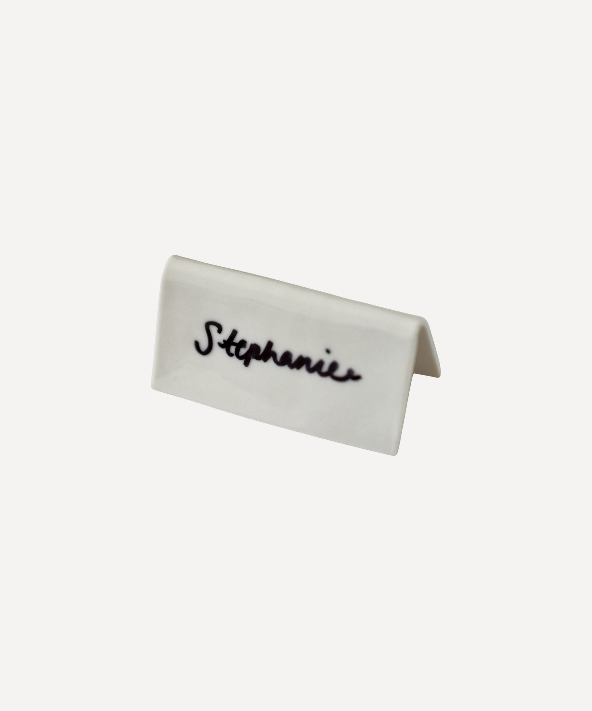 Handmade Reusable Porcelain Ceramic Name Card – Marla & Primrose