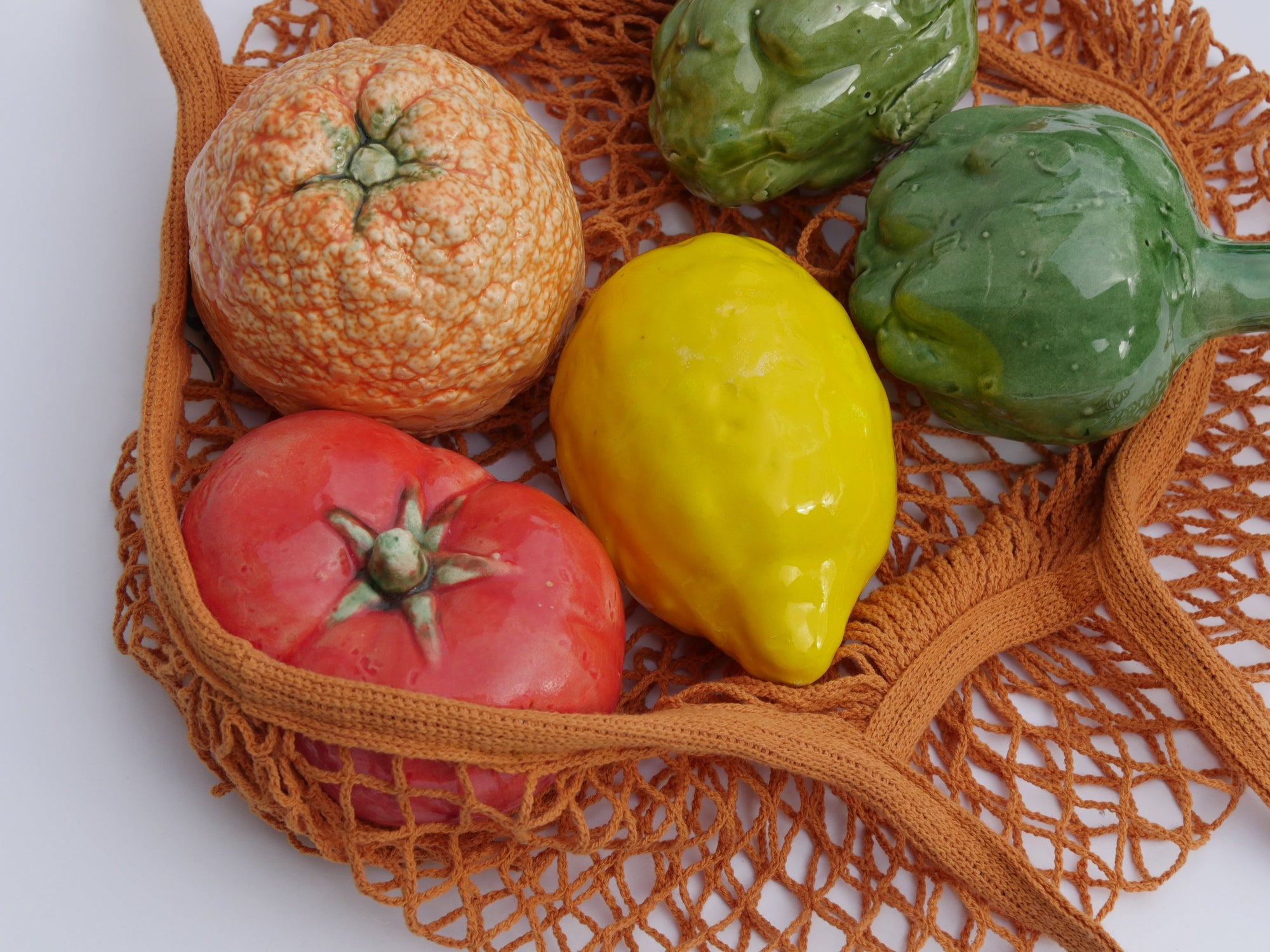 Handmade Ceramic Orange – Artisan Stoneware Decor | Marla Primrose