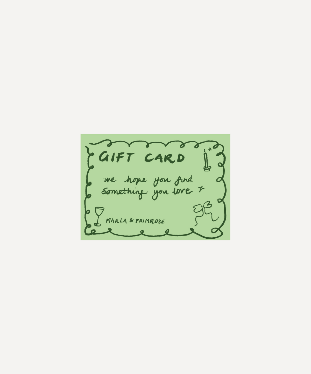 Marla & Primrose £25 Gift Card – Marla Primrose